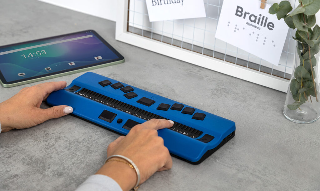 צג ברייל - Connect Braille » תשר אופטיקה געש